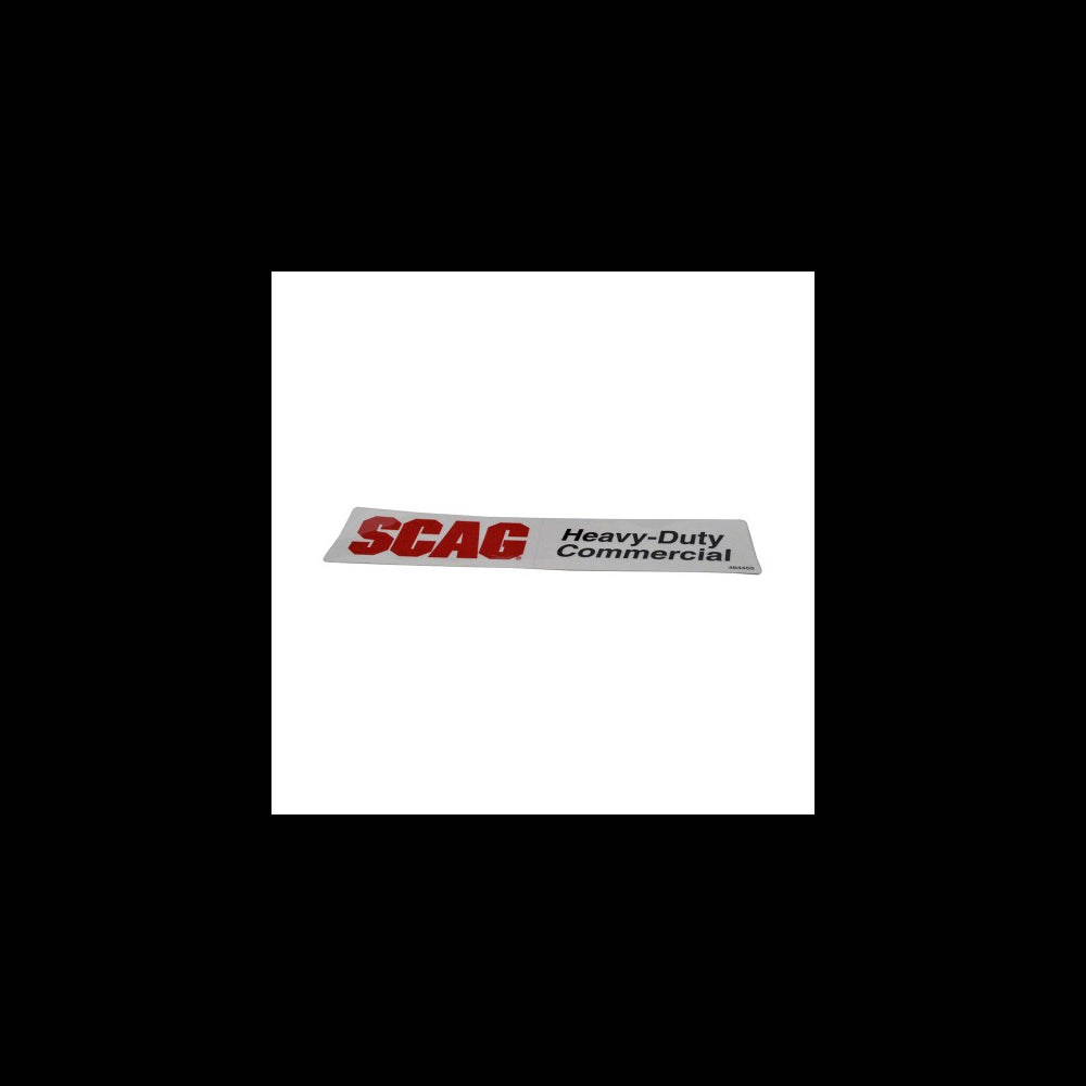 Scag 484453 - DECAL, SCAG HEAVY DUTY — 2M Equipment